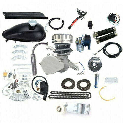 JZsports 2 stroke New PK80 Engine Kit, W/CNC Polygon Head 80cc Bicycle ...
