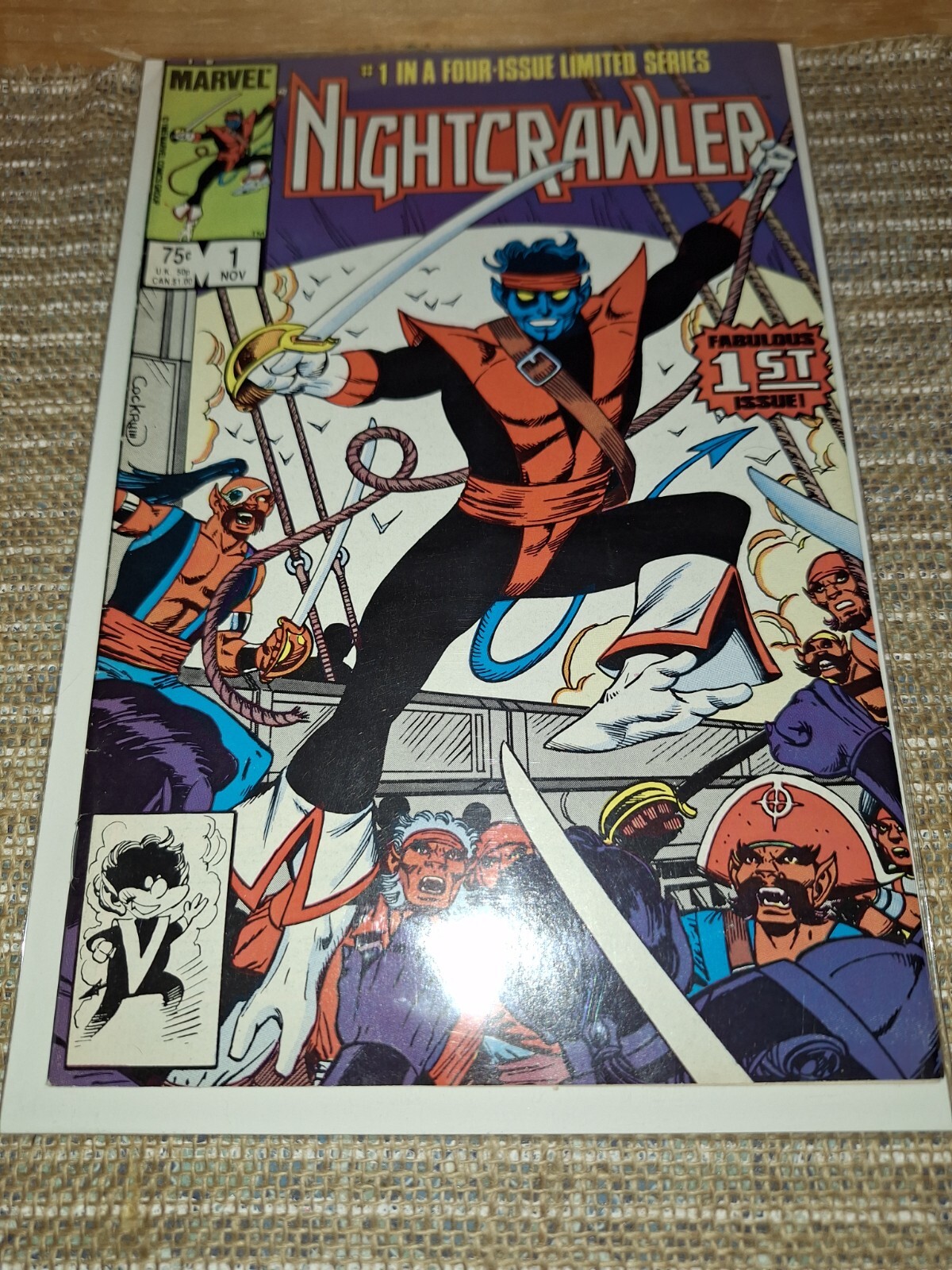 Nightcrawler #1 (Marvel Comics November 1985) | eBay