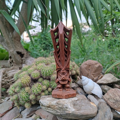 Vintage COCO JOES TIKI Figure Lono God of Agriculture Small Resin ALoha ...