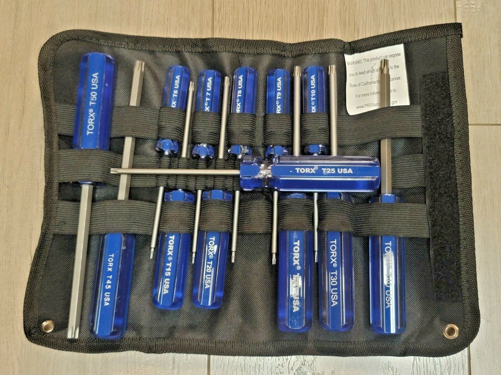 Mayhew/Best Way 13pc Master Precision Torx Screwdriver Set T-6 to T-50 ...