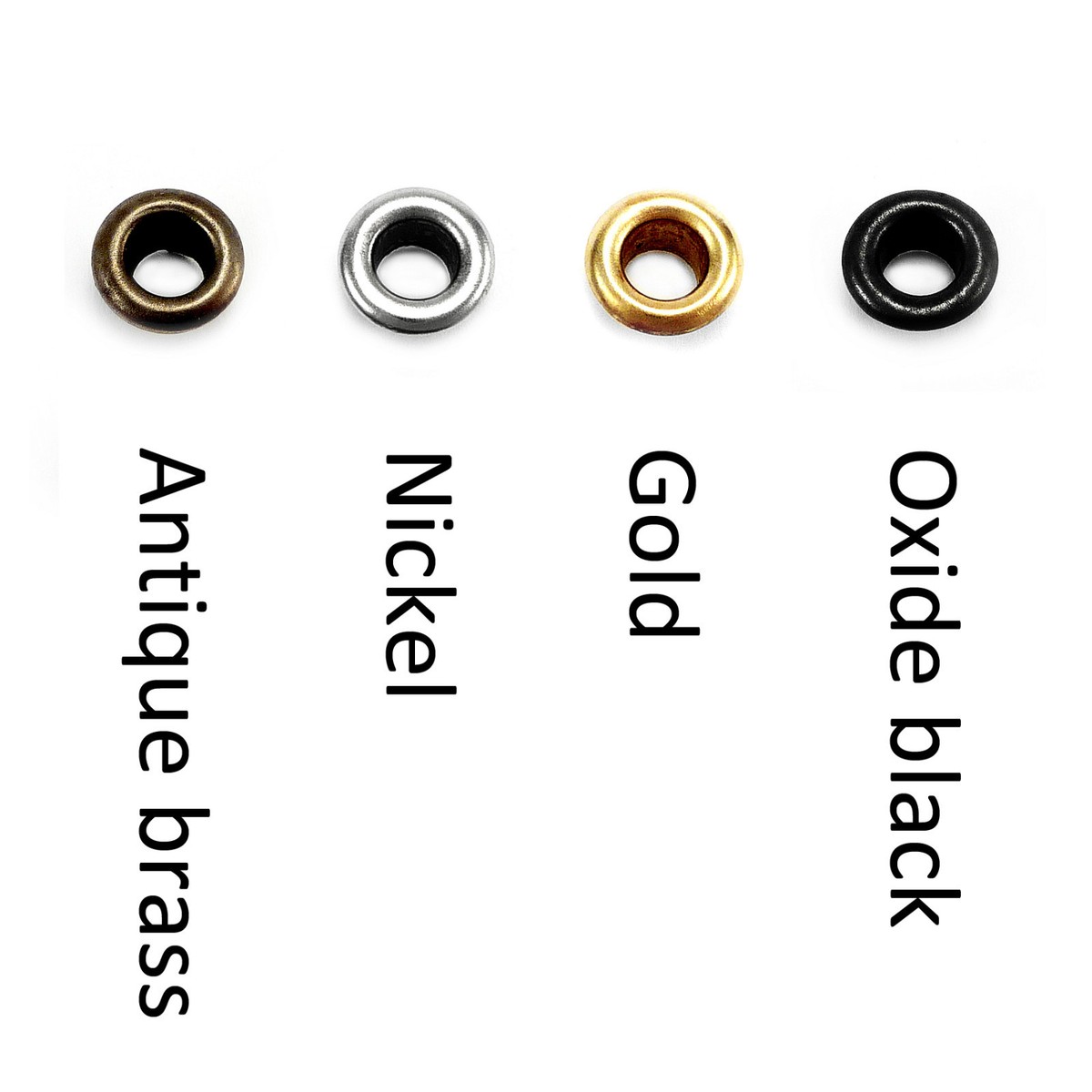 Brass Eyelet Size Chart