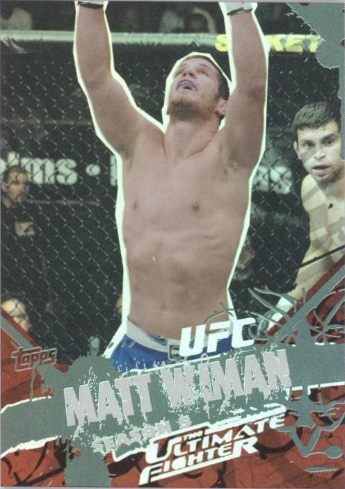 2010 Topps UFC Main Event - The Ultimate Fighter Matt Wiman #TT-23 ...