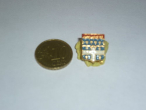 (B2)PETITE BROCHE METAL PAS PIN'S BLASON ARMOIRIES HERALDIQUE JUAN LES ...