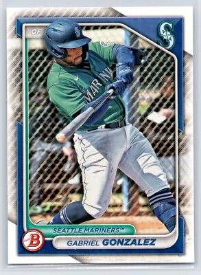 Gabriel Gonzalez 2024 Bowman Prospects #BP-35 Seattle Mariners | eBay