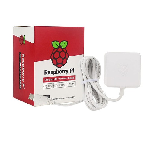 DC 5.1V 3A Raspberry Pi 4 Official Power Supply Adapter with Switch ...