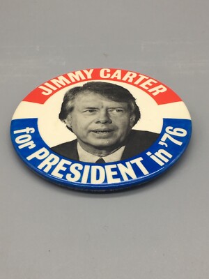 1976 JIMMY CARTER Campaign Pin | eBay