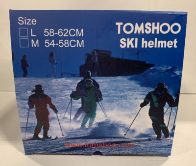 Tomshoo Ski Helmet, White, Large (58-62cm) | eBay