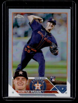 2023 Topps Chrome Hunter Brown RC Houston Astros #197 | eBay