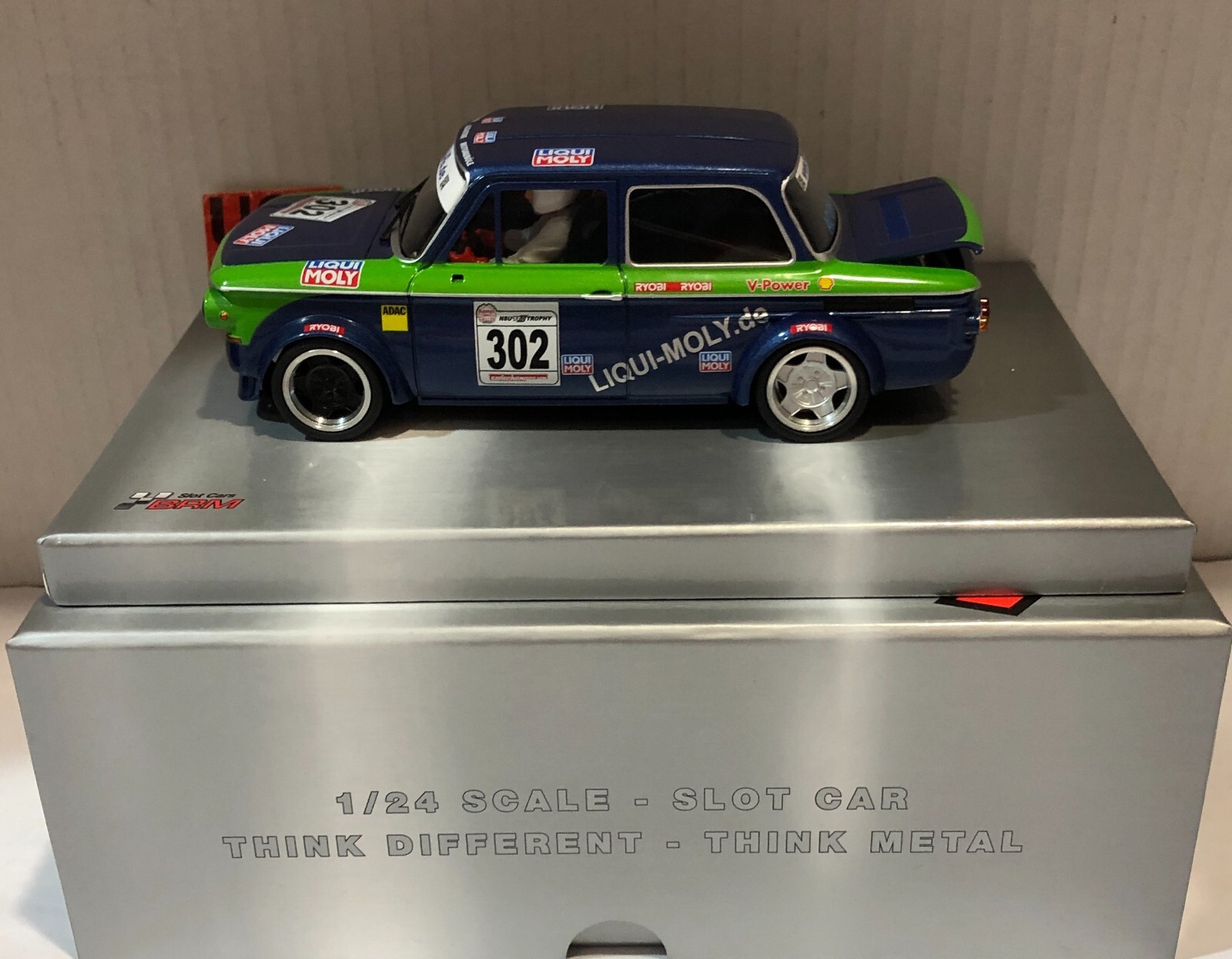 Slot Car BRM 1/24 NSU TT #302 Hockenheim 2020 Liqui Moly NSU Trophy | eBay