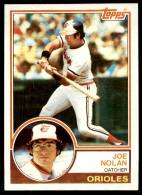 1983 Topps Joe Nolan Baltimore Orioles #242 | eBay