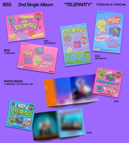 BSS TELEPARTY 2nd Single Album Regular 2 + Weverse Albums + KiT Set | eBay