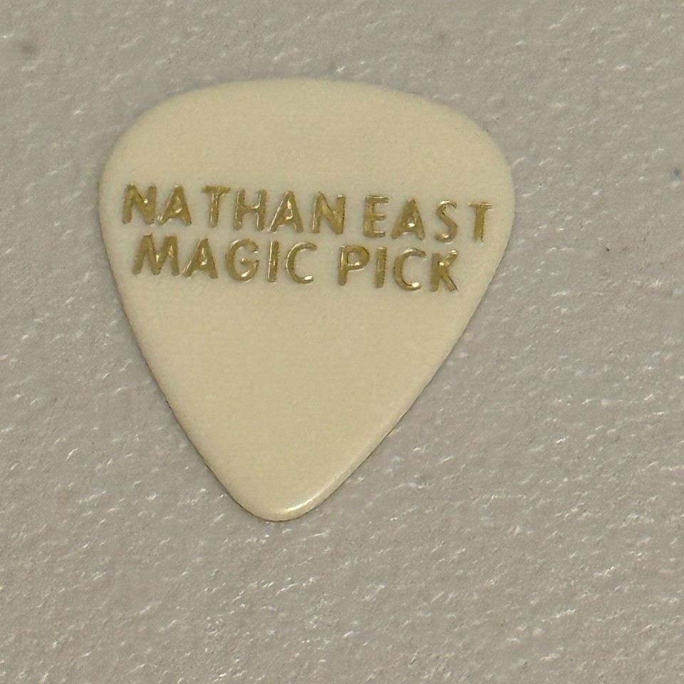 PHIL COLLINS BAND GUITARIST NATHAN EAST GUITAR PICK 1994 TOUR PLECTRUM ...