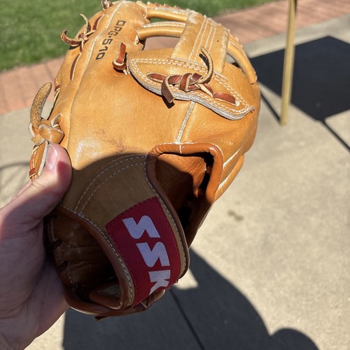 Vintage SSK DPG-510 Leather Baseball/ Softball Glove Left Hand Throwing ...