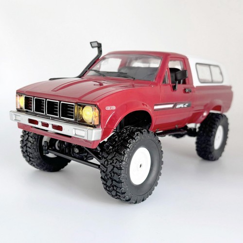 RC Truck WPL C24 RC Crawler 1/16 Scale 4x4 RC Rock Crawler All Terrain ...