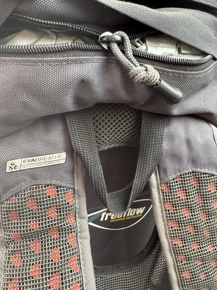 Berghaus Freeflow 35 + 8 Backpack Grey Ventilating Back System Rucksack Bag | eBay UK