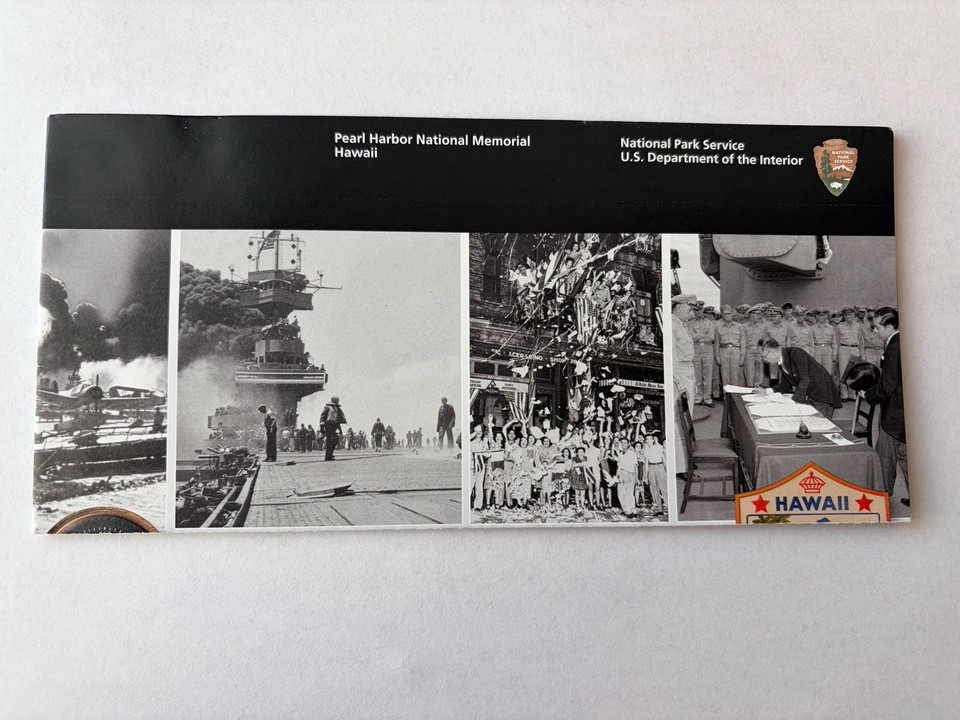Pearl Harbor National Memorial Unigrid Brochure - New | eBay