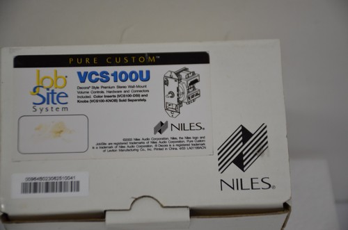 NILES 100U VOLUME CONTROL NEW | eBay