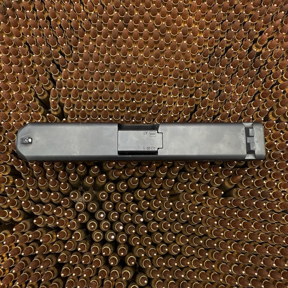 Glock 23 Gen 5 Factory OEM Complete Slide Upper Assembly Black nDLC ...