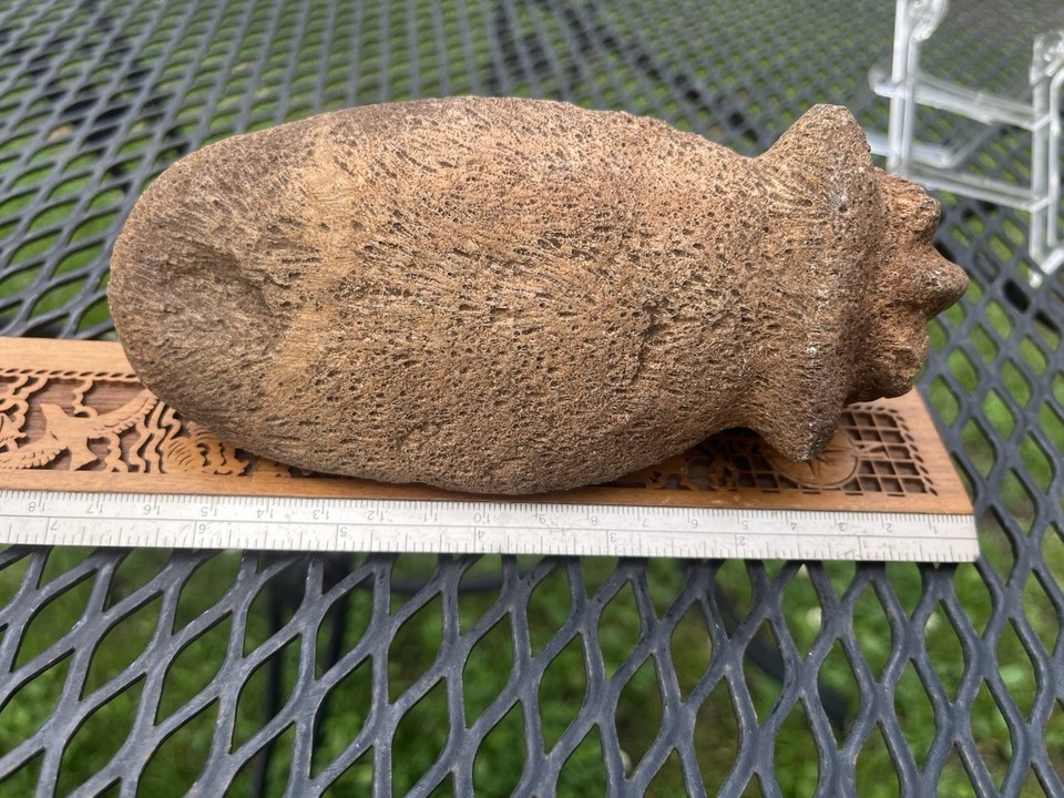 Taino Big Stone Figure Tool PreColumbian Ancient Artifact Arawak Caribe ...