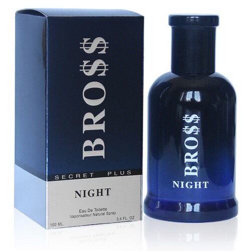 BROSS NIGHT Secret Plus Eau de Toilette Cologne Perfume LOT 1-12pc Free ...