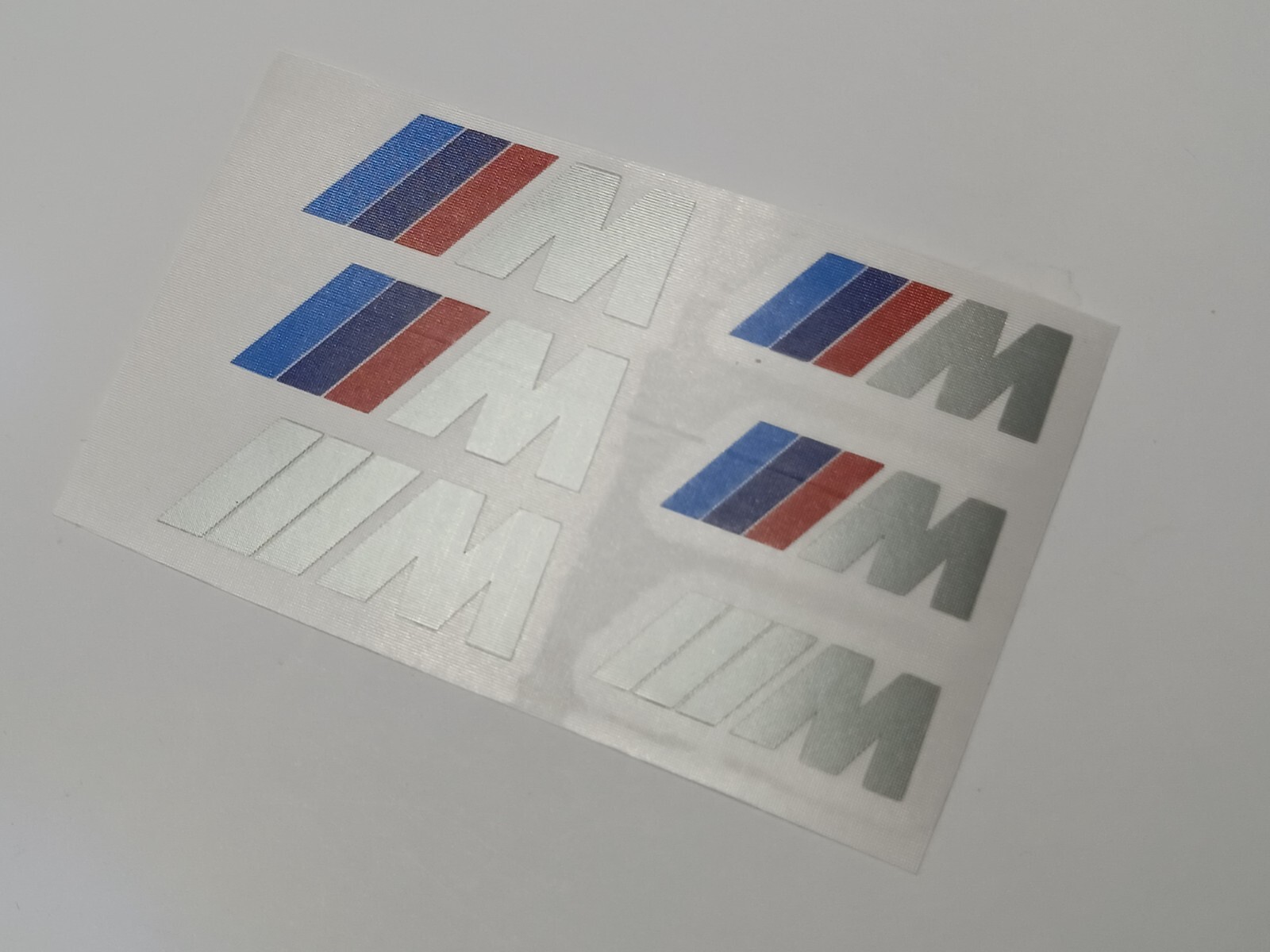 4x BMW Hi temp brake caliper stickers fit for BMW M Power black Sticker ...