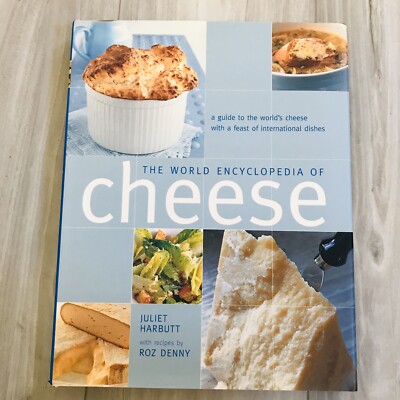 The World Encyclopedia of Cheese Hardcover Blue Book Colored ...
