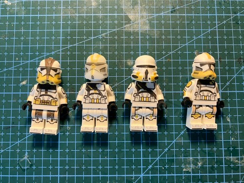 Lego Star wars 327th Legion Clone Trooper Squad Decaled Phase 2 | eBay
