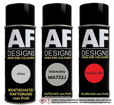 Spraydose Set für Oldsmobile WA733J Satin Nickel Metallic Autolack ...