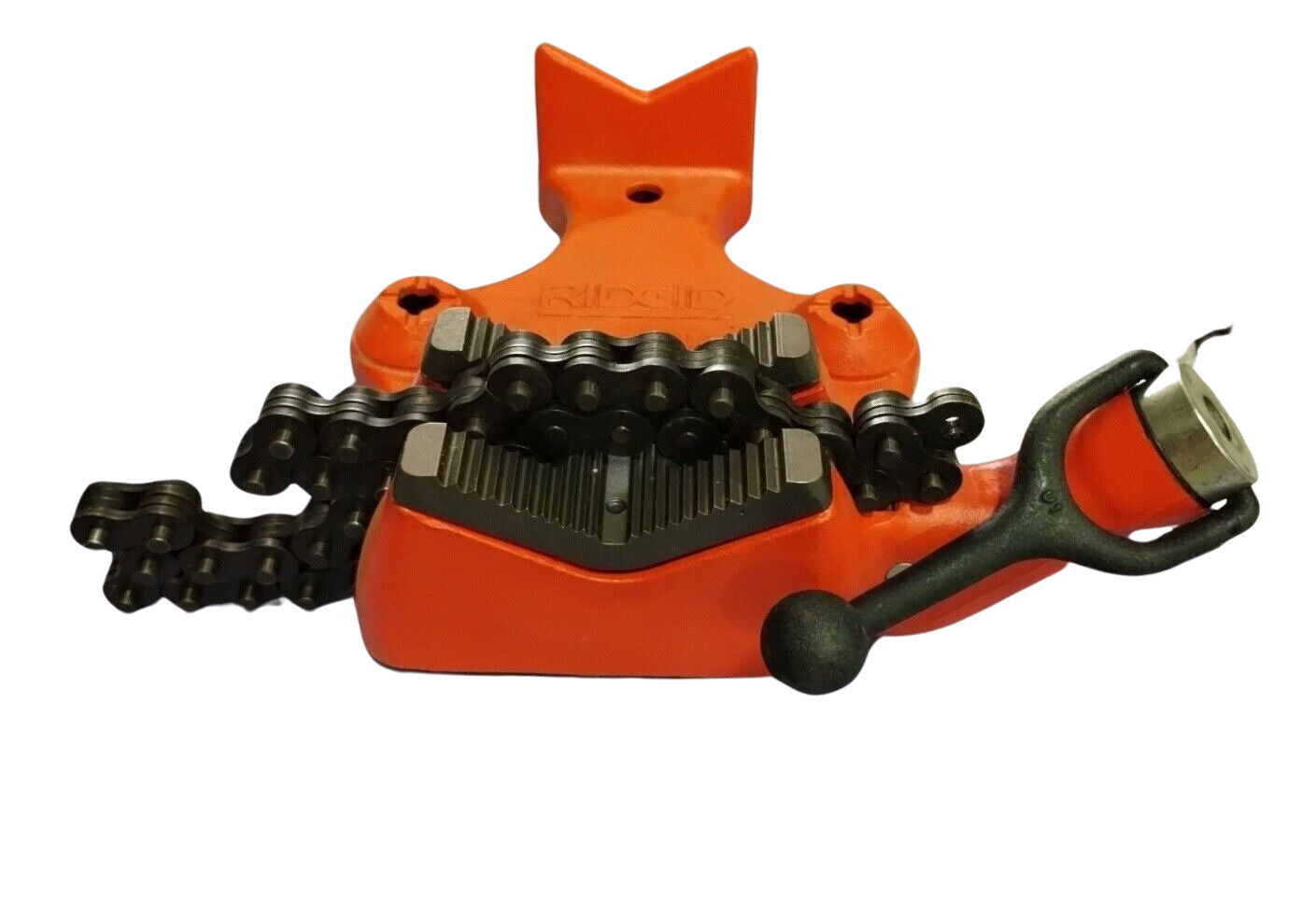 Ridgid BC810A Bench Chain Vise 1/2" - 8" Top Screw - Red (40215) for ...