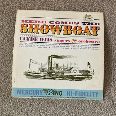 Clyde Otis Singers & Orchestra* - Here Comes The Showboat LP Record | eBay