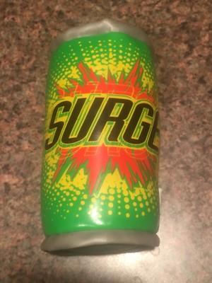 Surge Soda Plush Stuffed Can Insanely Rare (must see!!) | eBay