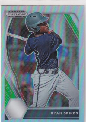 2021 PRIZMS SILVER DRAFT RC RYAN SPIKES ROOKIE DRAFT PRIZM PARALLELS BZ ...