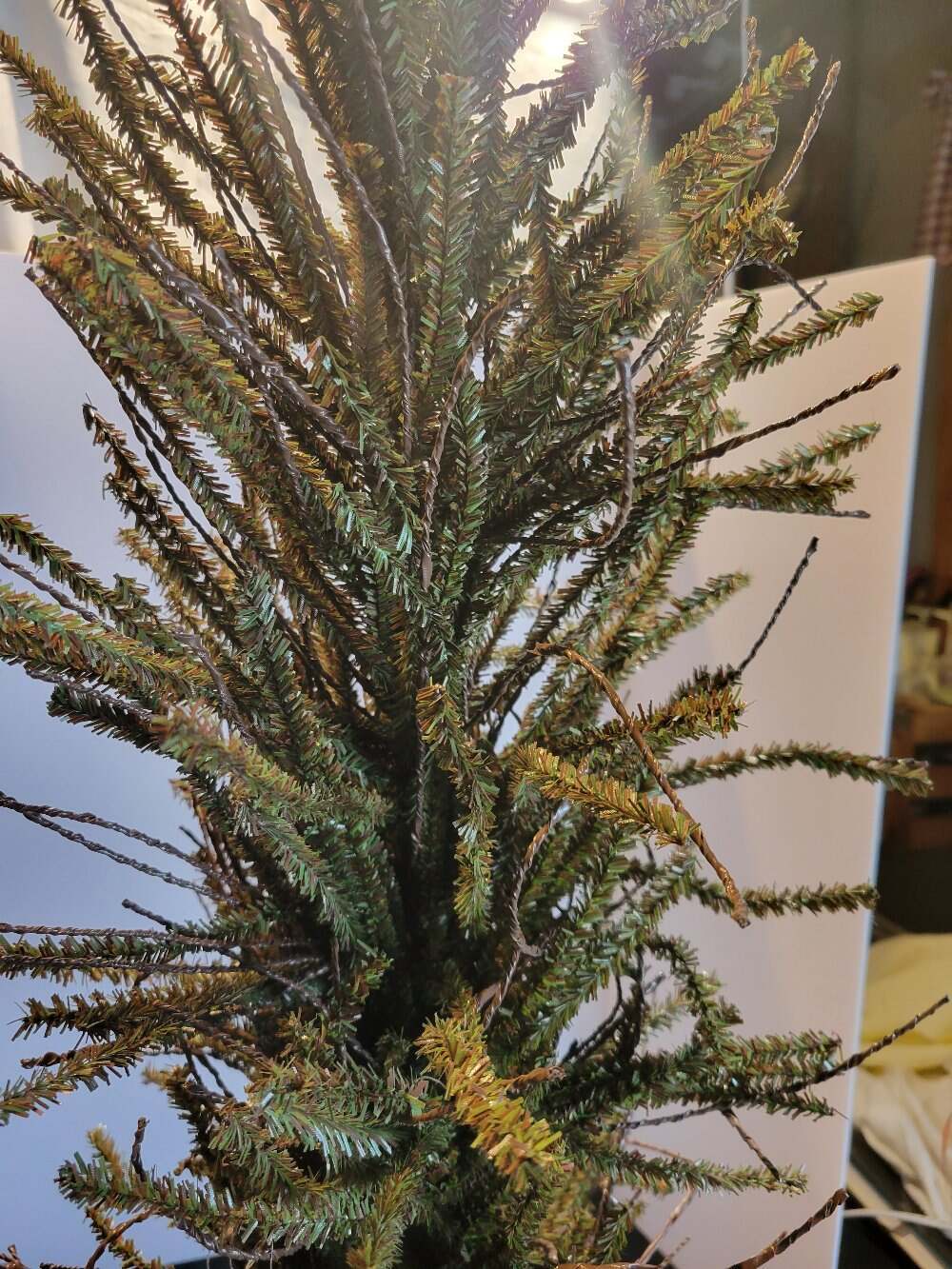 PRIMITIVE GERMAN TWIG TREE with METAL STAND 3 feet 9 inches | eBay