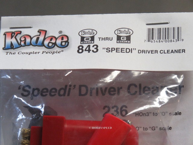 Kadee 843 Speedi Driver Cleaner for O to G Scale 765484008439 for sale ...