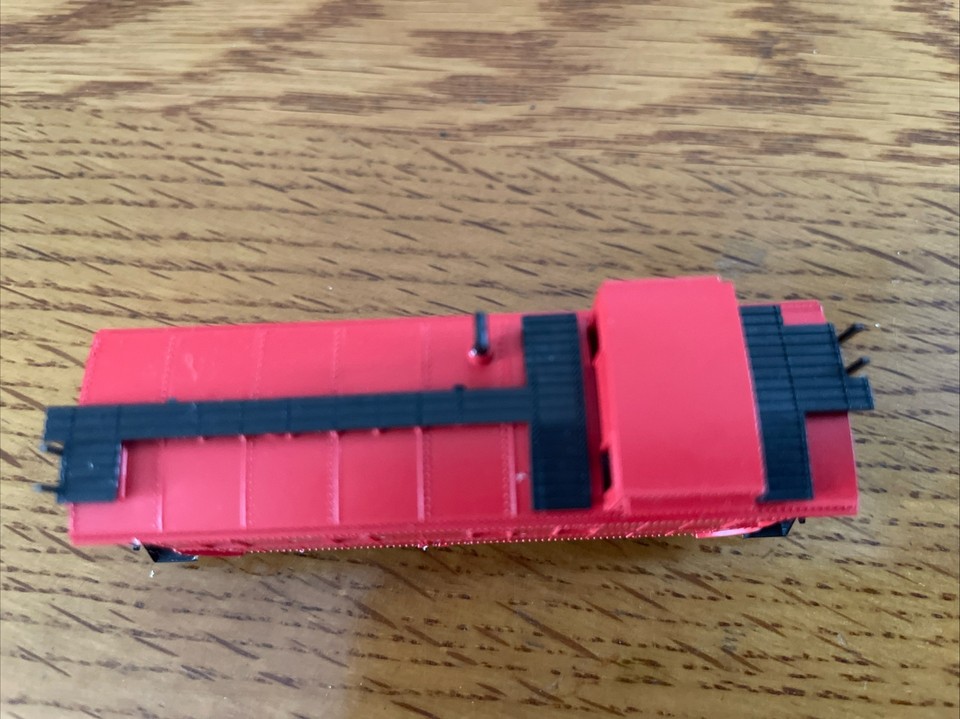 Atlas 2274 Transfer Cupola Caboose 1885 N Scale Model Train Car Caboose ...