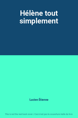 Helene tout simplement, Lucien Etienne | eBay