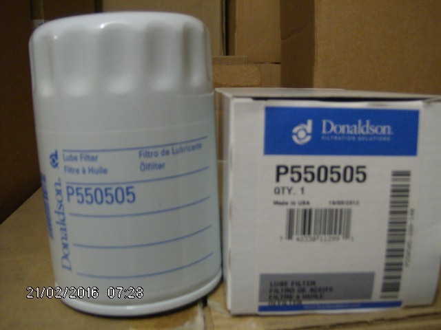 DONALDSON OIL LUBE FILTER P550505 | eBay