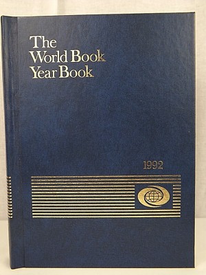 World Book Encyclopedia YEARBOOK 1992 (1991 Events Recap) - EXCELLENT ...