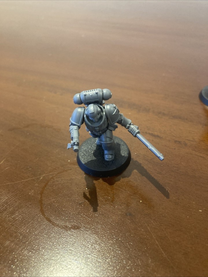 Warhammer 40k Space Marines Assault Intercessors Dark Angels x5 painted ...