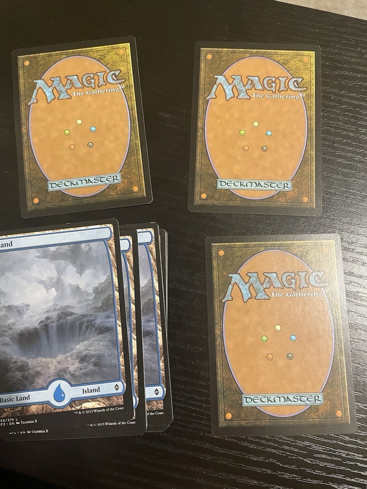 20x ISLAND (FULL ART) Magic The Gathering MTG Basic Land | eBay