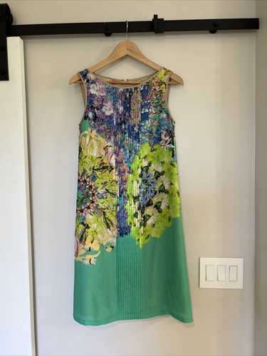 Basler Floral Straight Foral Dress Size 4 | eBay