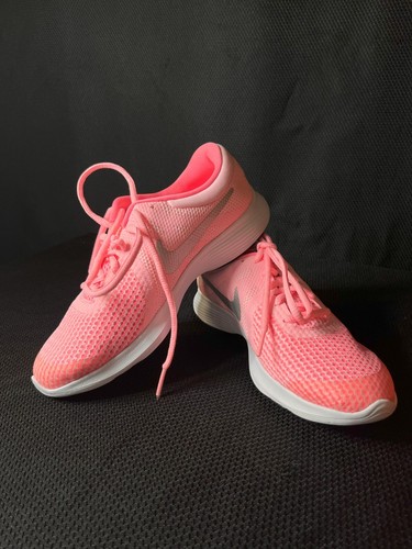 Nike Revolution Pink girls sneakers 5Y (23.5 cm) | eBay