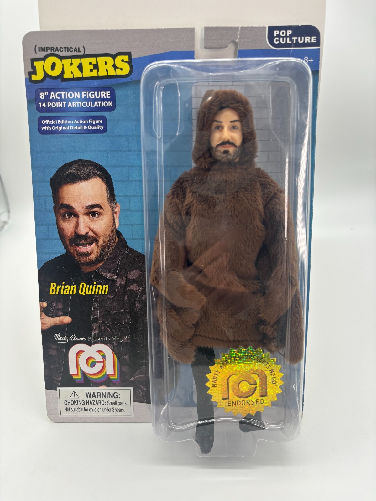Mego Impractical Jokers BRIAN QUINN 8” Action Figure 2018 | eBay