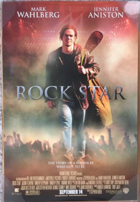 ROCK STAR MOVIE POSTER DS ORIGINAL SEPT 14 27x40 MARK WAHLBERG JENNIFER ...