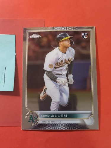 2022 Topps Chrome Update #USC117 Nick Allen, Rookie, cd1 | eBay