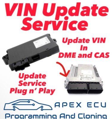BMW MINI CAR ACCESS SYSTEM CAS 3, CAS 3+ MODULE UPDATE VIN SERVICE ...