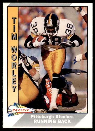 1991 Pacific Tim Worley . Pittsburgh Steelers #434 | eBay
