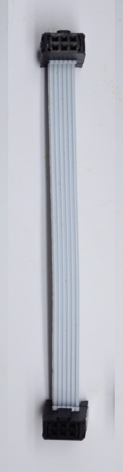 8 Pin (2x4) IDC Ribbon Cable with Female Polarized Connectors Pack of 2 ...