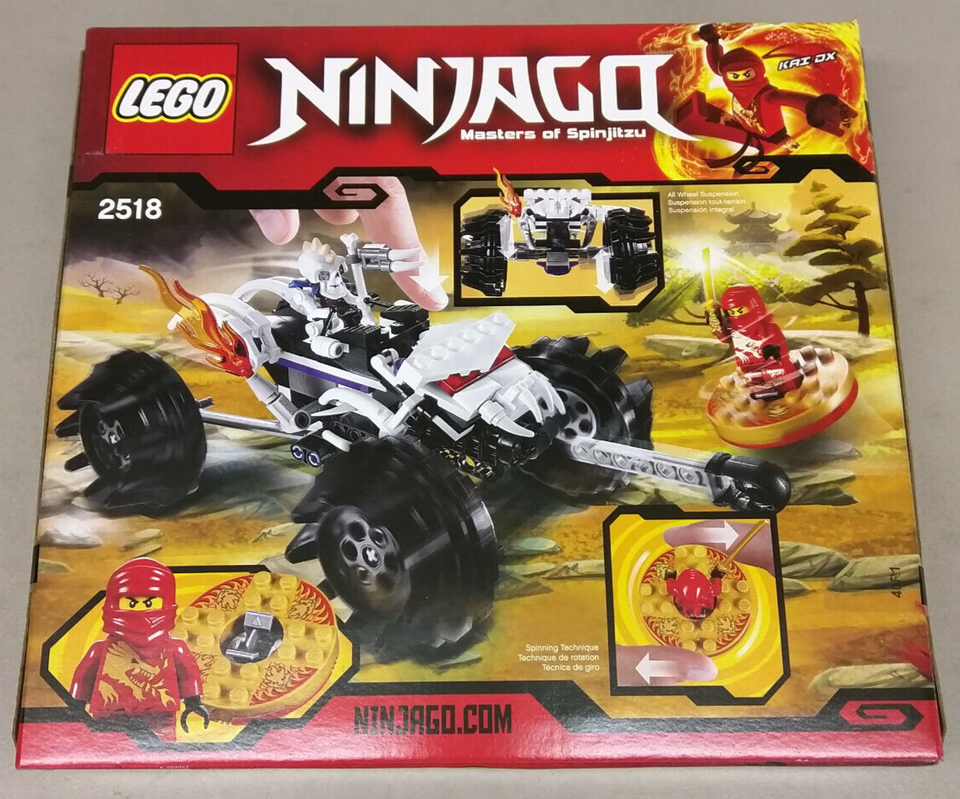 LEGO Ninjago 2518 Nuckal's ATV NEW! Kai Spinner Sword of Fire | eBay