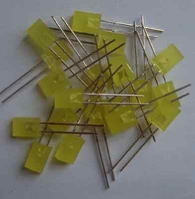 100PCS 2x5x7 Yellow Color Diffused Led 1.8~2.1V 120deg 2*5*7 MM | eBay